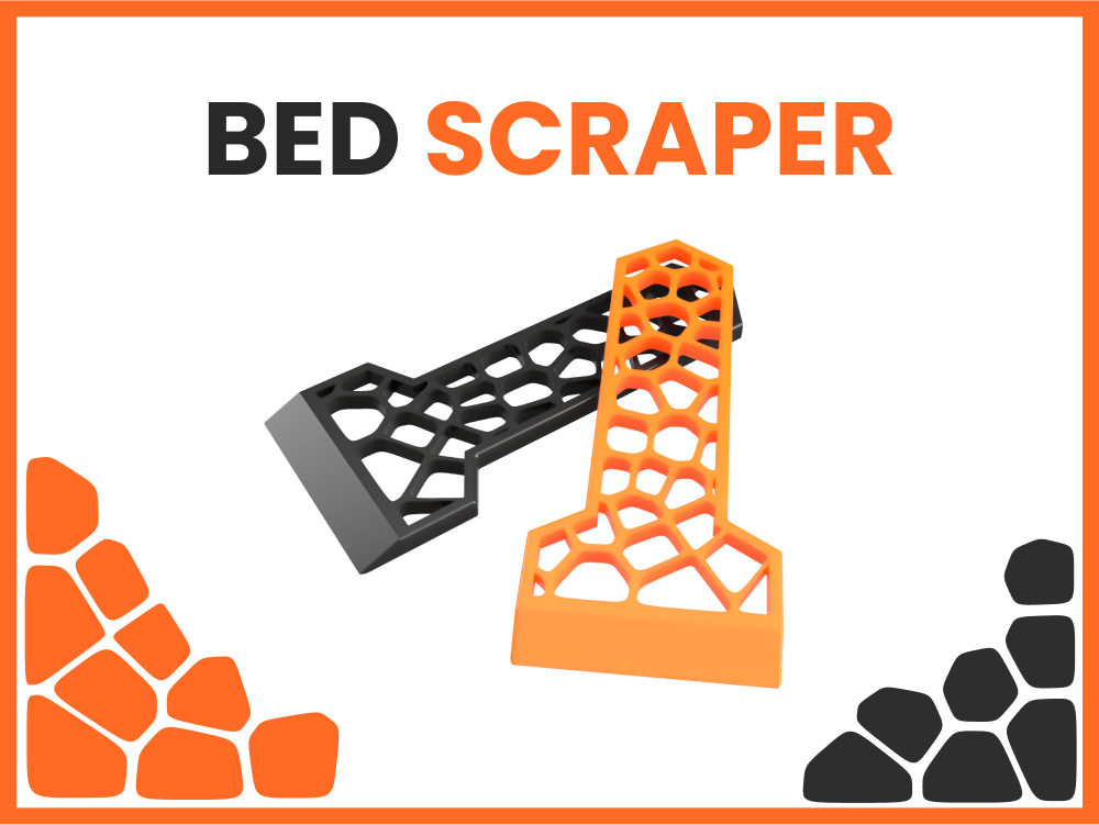 Voronoi Bed Scraper by Jonatan Lepík | Download free STL model | Printables.com