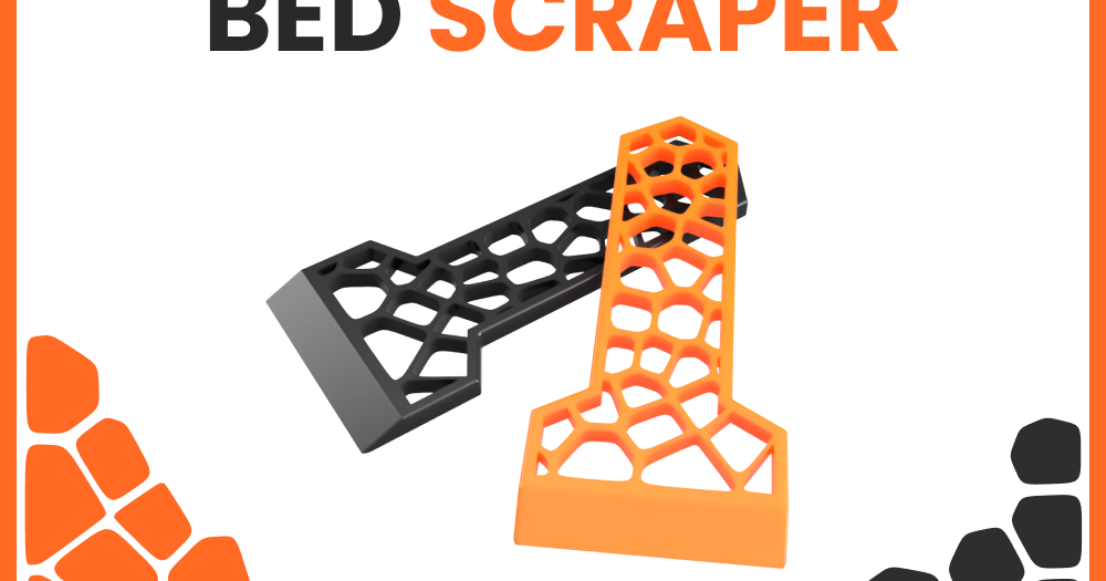 Voronoi Bed Scraper by Jonatan Lepík | Download free STL model | Printables.com