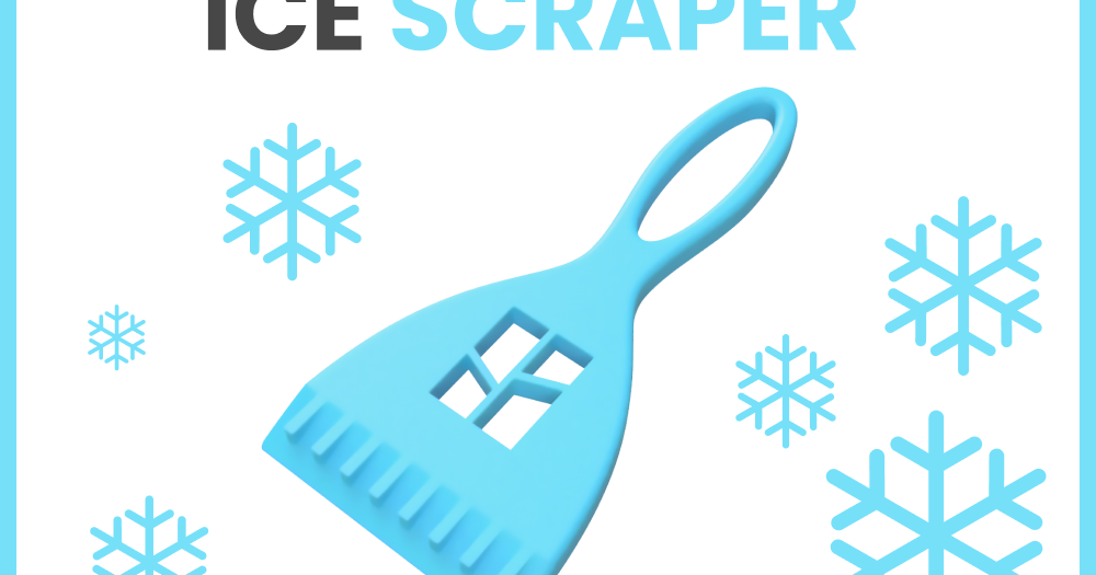 Bambu Lab Ice Scraper by Jonatan Lepík | Download free STL model ...