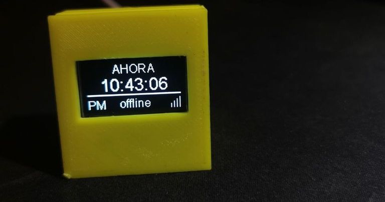 Printer Monitor For Octoprint Esp01 Mini Case By Javi Cc Download Free Stl Model