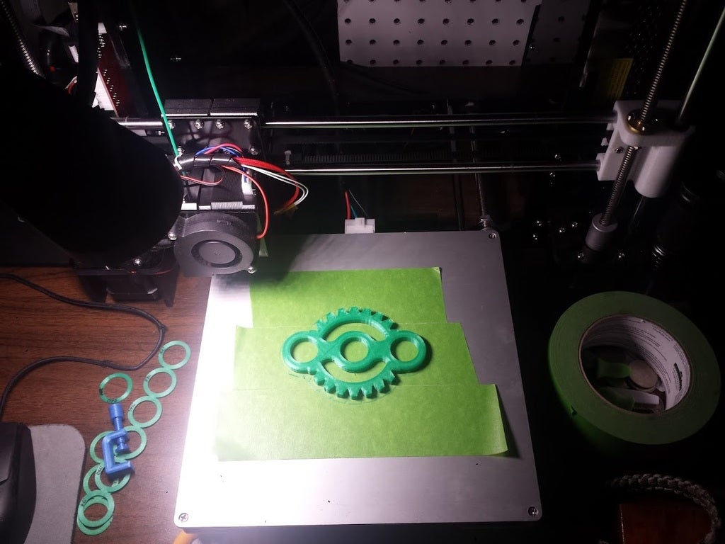 Gear Design, Fidget Spinner (3 barrings) by Hobbesdcc | Download free ...