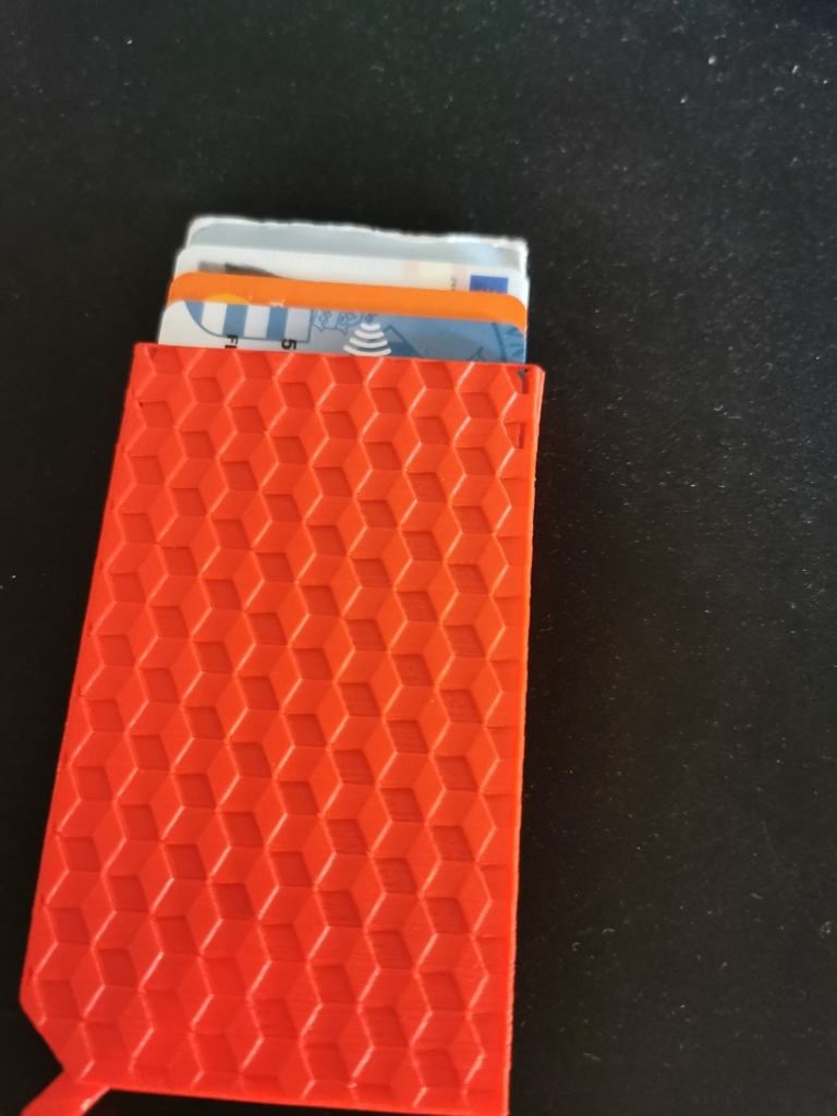 Pop up wallet with geometric patron / flat wallet by javi cc | Download ...