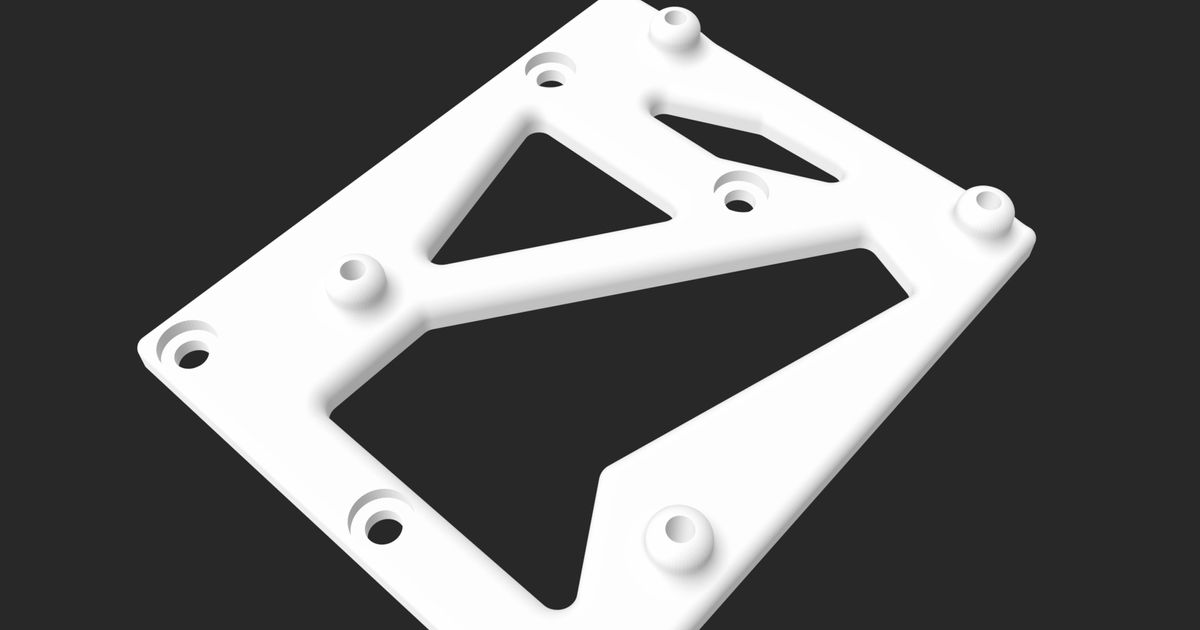 wanhao gr2 raspberry mount by luckylup | Download free STL model ...