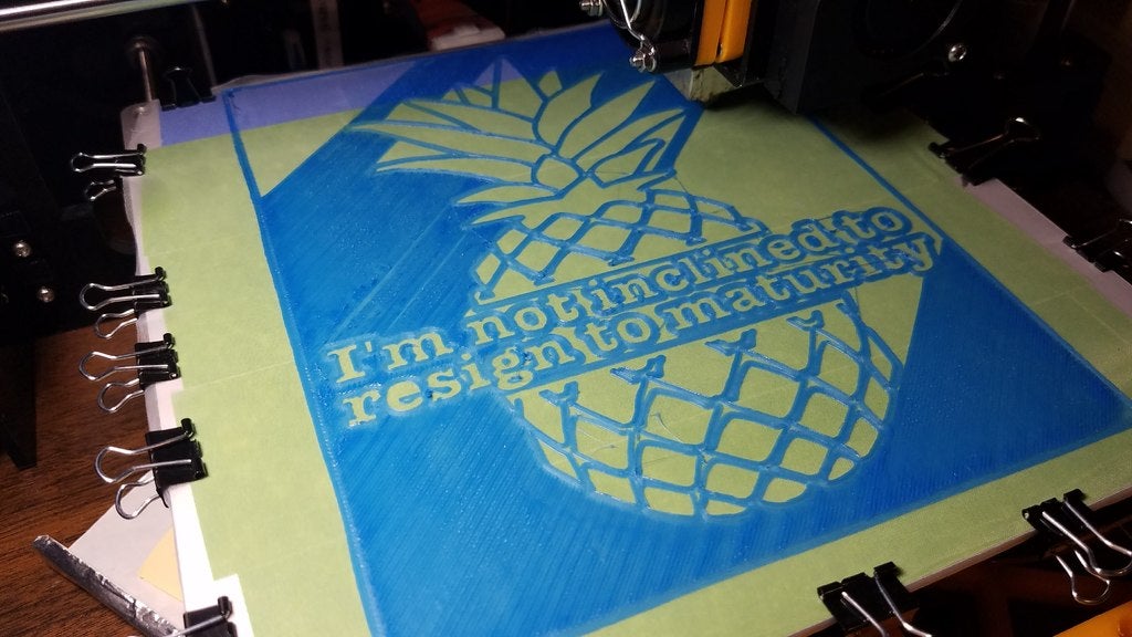 Screen Print Stencil: Psych Pineapple Design by Hobbesdcc | Download ...