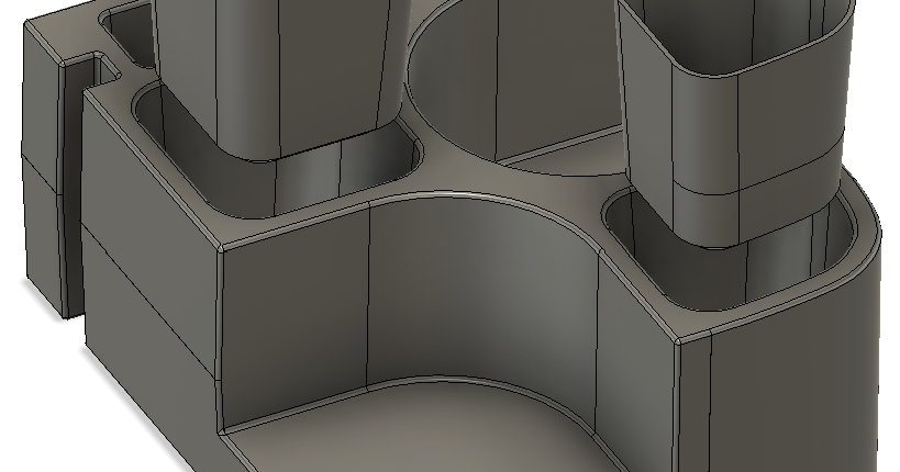 Skoda Kodiaq cup holder with removable pots by Chris Mason | Download ...