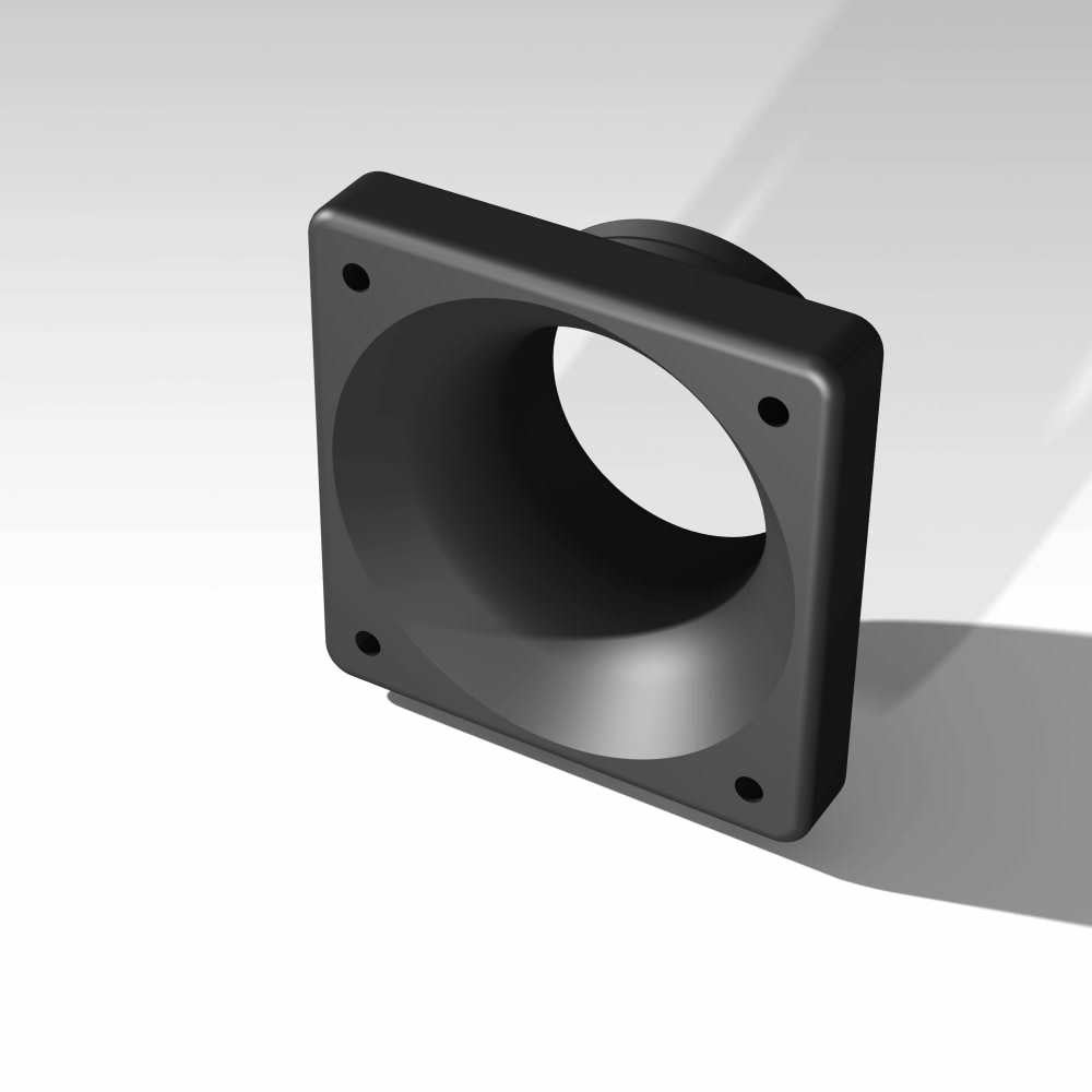 3d upfitters 60mm fan adapter for the grommet holes by Adjuro ...