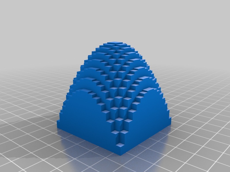 A Discretized Paraboloid by Cody G | Download free STL model ...