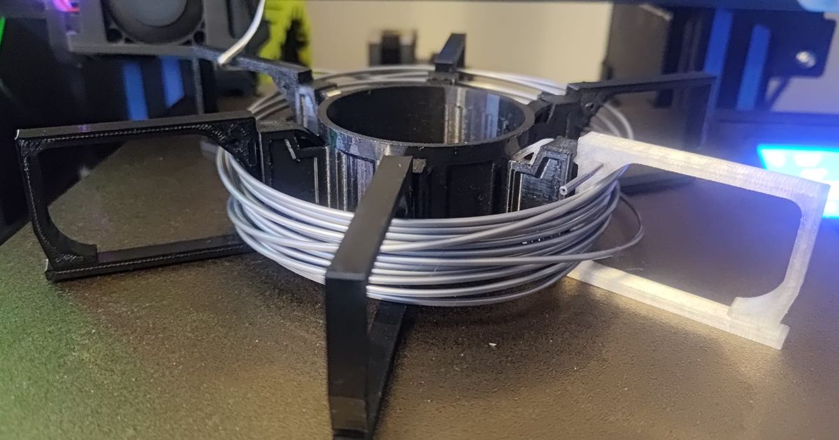 Recycled PET filament spool by Pr1m3 Design | Download free STL model ...