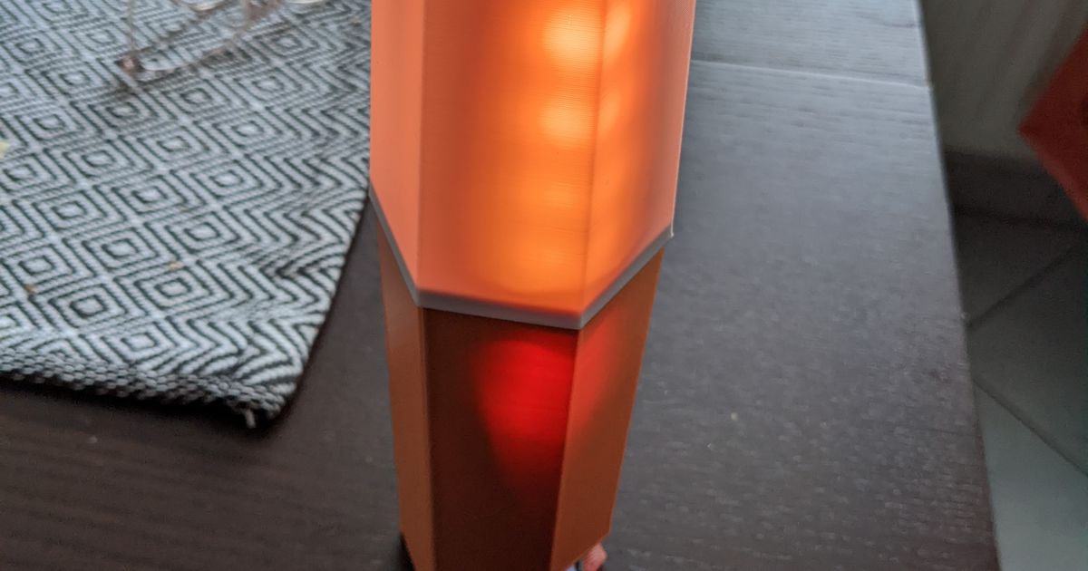 Motion detector LED lamp by Radswid | Download free STL model ...