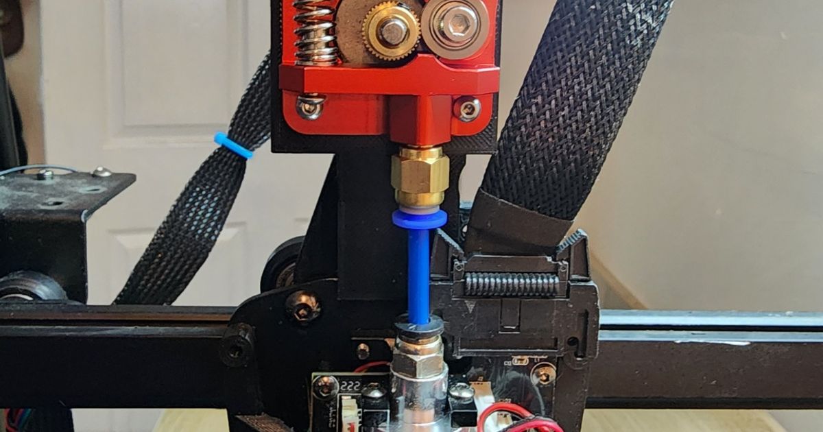 ANYCUBIC KOBRA MAX DIRECT DRIVE (Left Hand) Metal Extruder por Troy ...