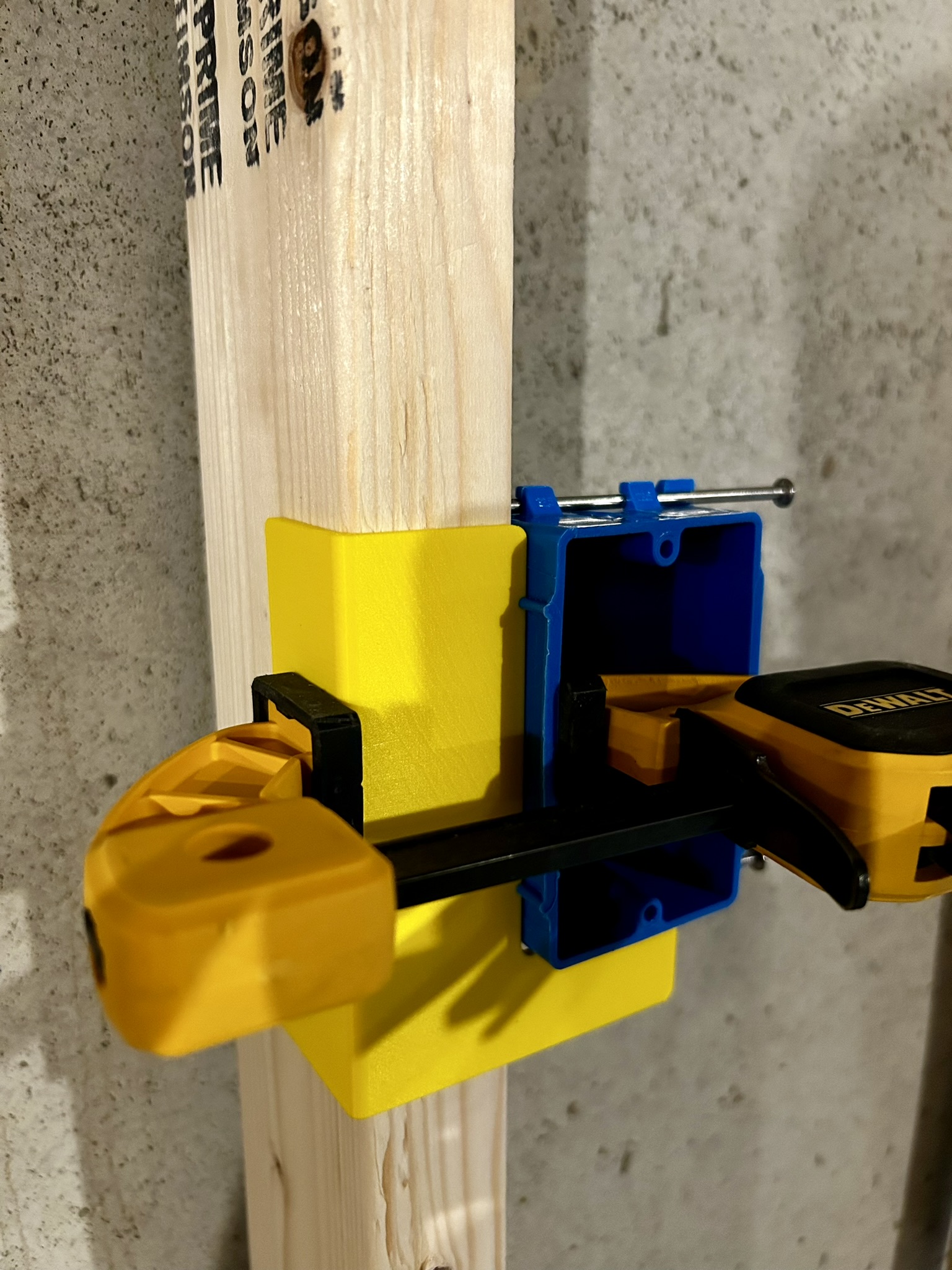 Shim for setting outlet box in 1/2 inch drywall by pclough | Download ...