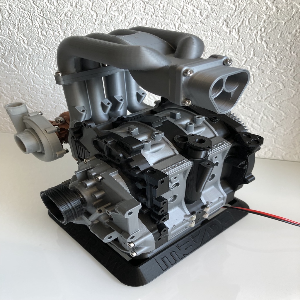 Display Stand For Mazda RX7 Wankel Rotary Engine 13B-REW by ...