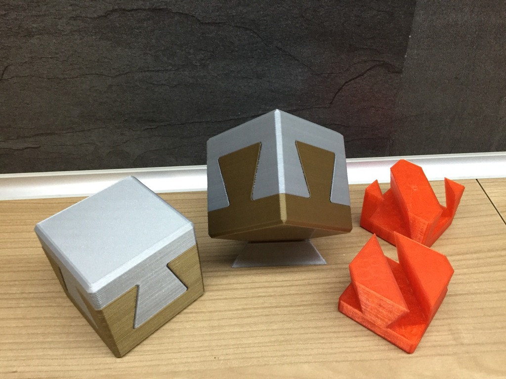 Impossible Dovetail Joint Cube (IDJC) inspired by "Clickspring" by ...