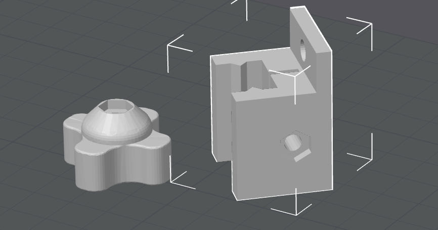 ikea lack enclosure camera mount with hex nut and screw by FinalX ...