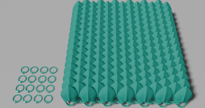 Scalemail Parametric Chainmail and Megapack by Chainmail Weaves ...