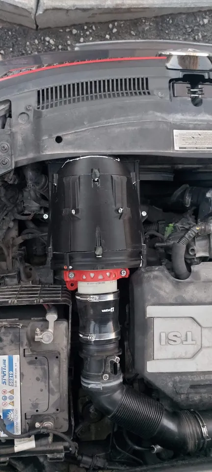 VW golf COLD AIr INTAKE BRAKET for Honda filter by ed | Download free ...