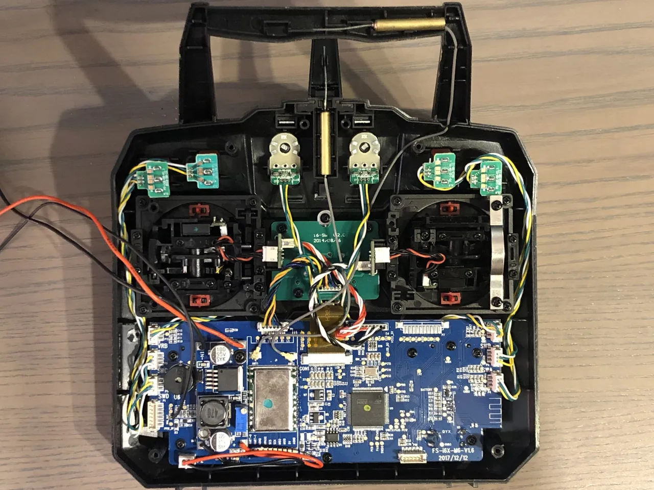 FlySky FS-I6X extension dor Crossfire TX and external battery by Maxim ...