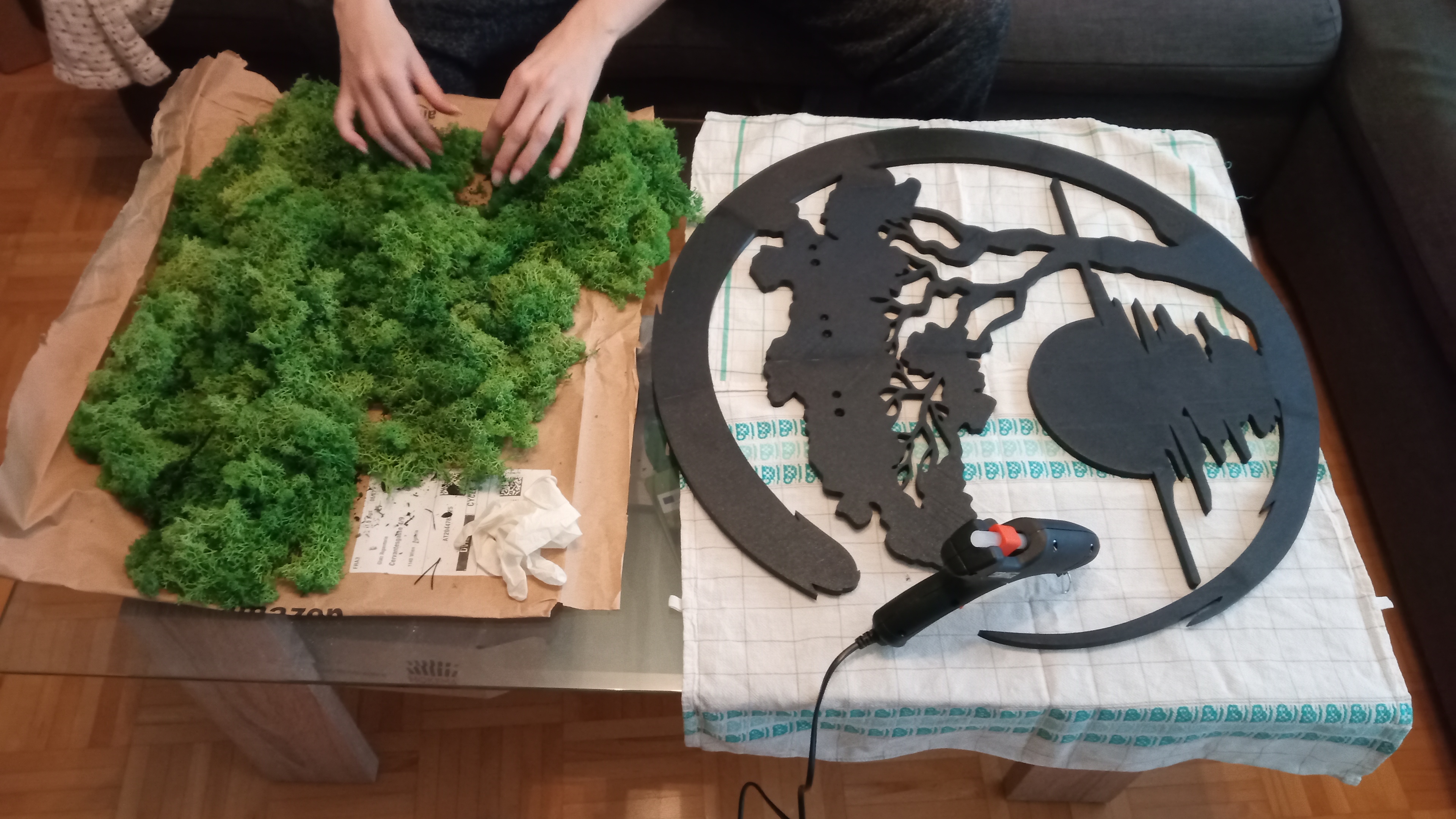 Bonsai with moss for wall (60cm!) by Christian | Download free STL ...