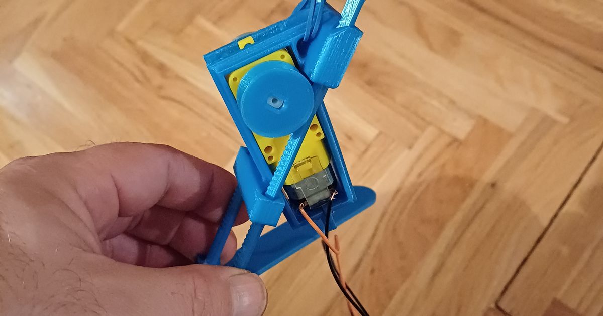 Jumping robot by HerGiz | Download free STL model | Printables.com