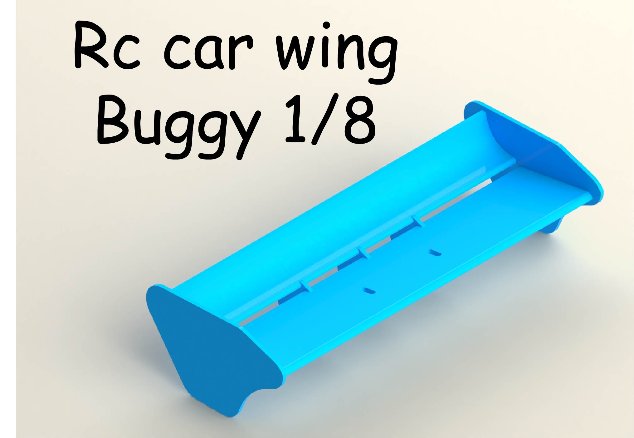 Wing rc car buggy 1/8 by dieggs | Download free STL model | Printables.com