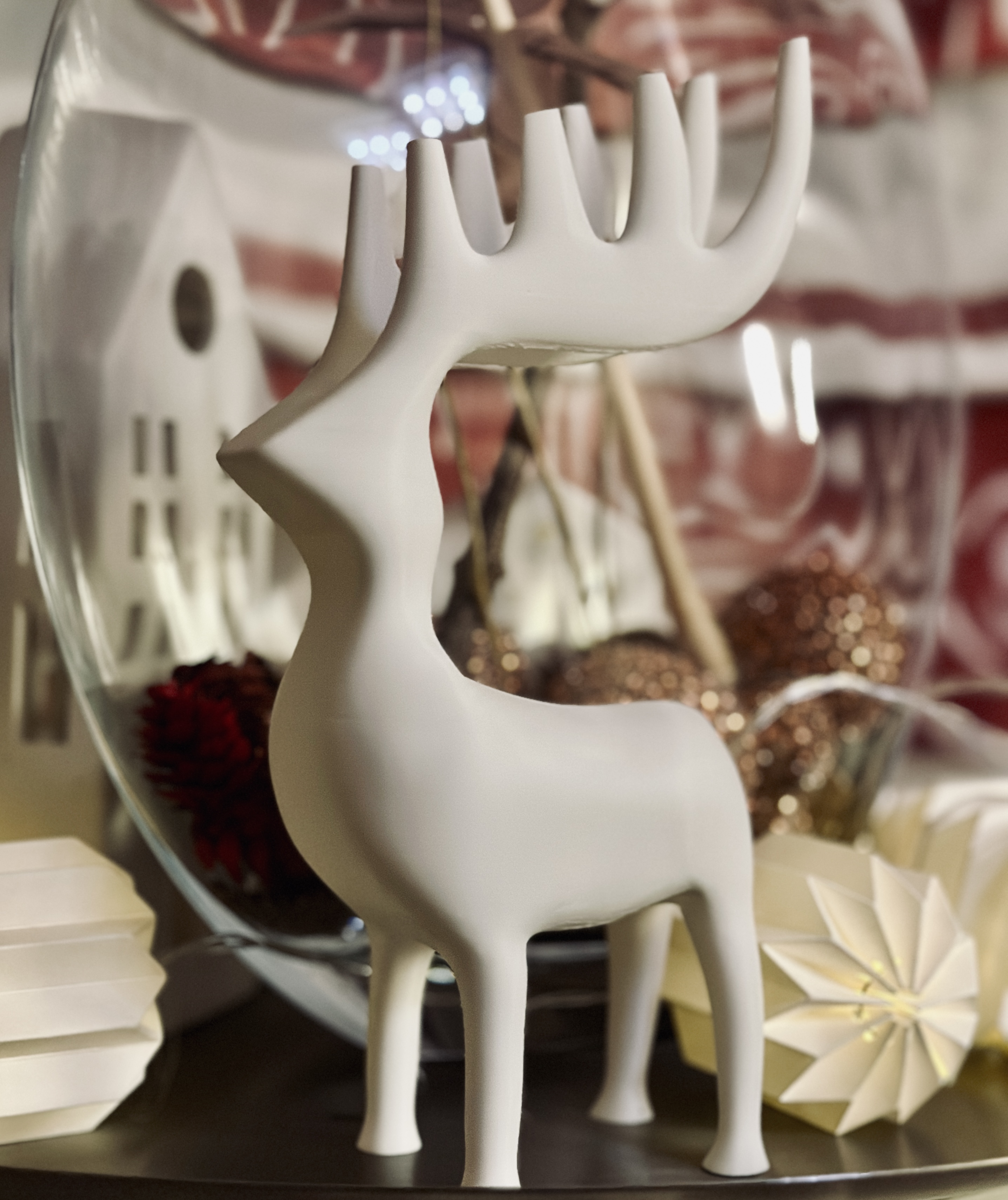 Stylized Reindeer / Elk by Philipp Sommer | Download free STL model ...