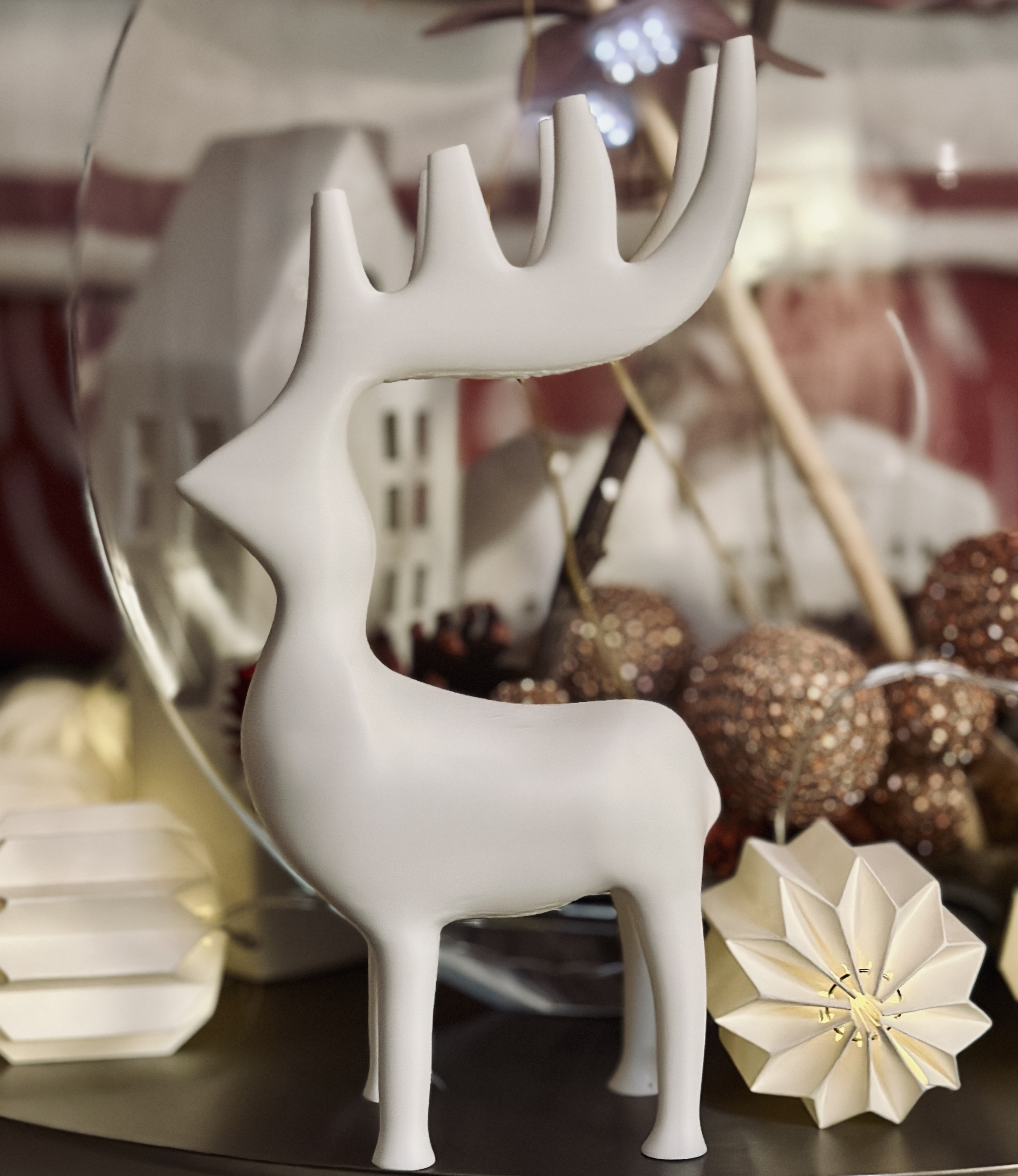 Stylized Reindeer / Elk by Philipp Sommer | Download free STL model ...