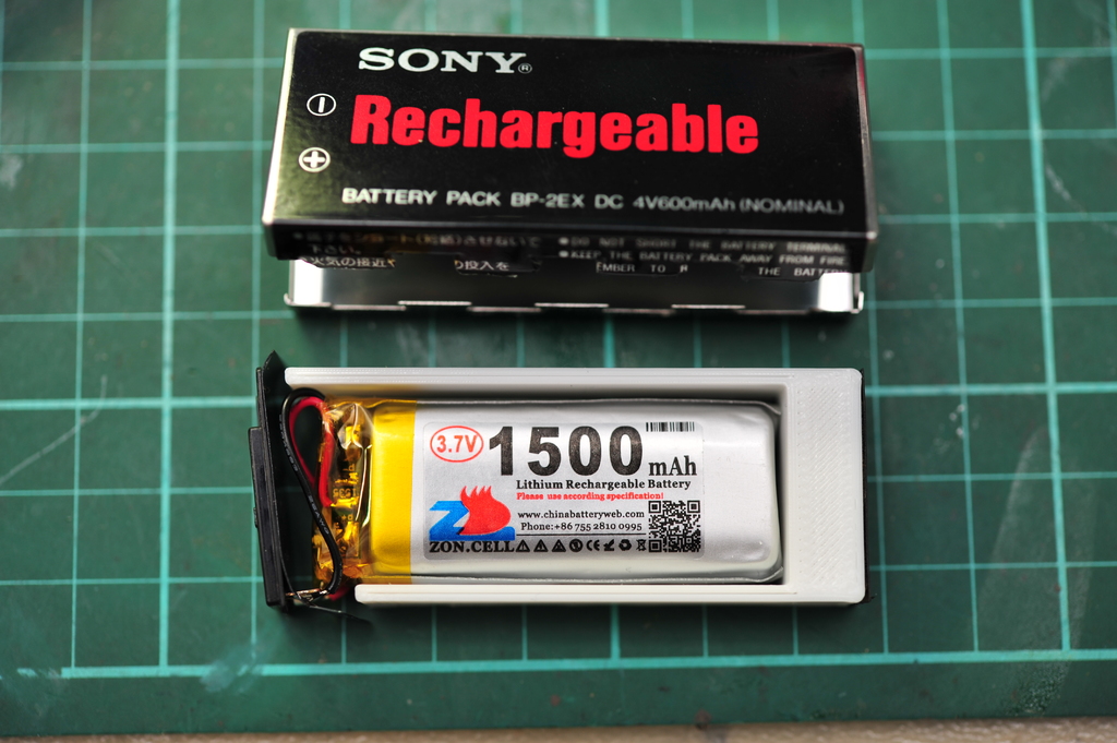SONY Discman battery BP-2 structure frame by David_liao | Download free ...