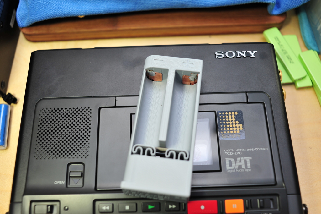 SONY DAT TCD D10 D10 PRO II battery adapter by David_liao | Download ...