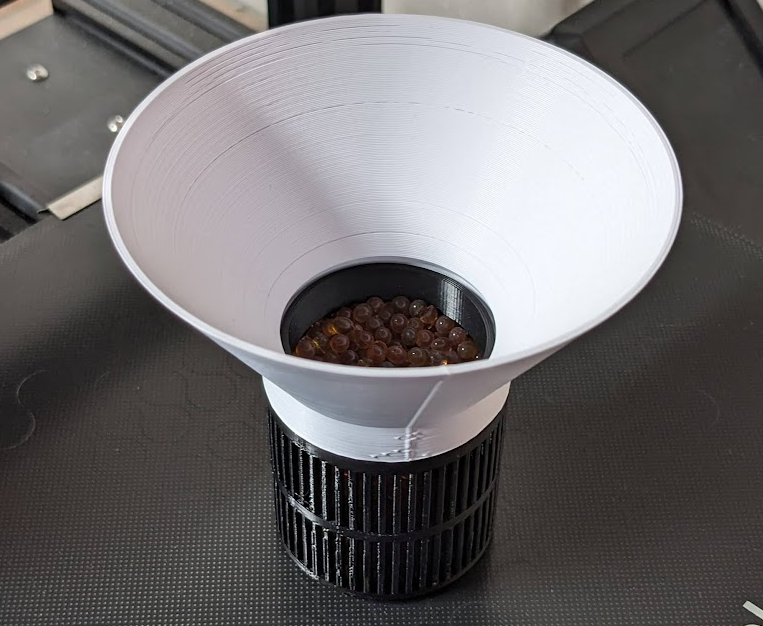 Desiccant container funnel by Craig Bidstrup | Download free STL model ...