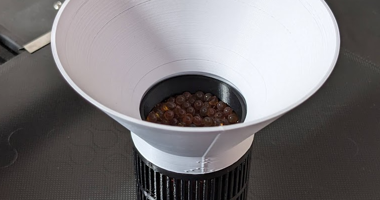 Desiccant container funnel by Craig Bidstrup | Download free STL model ...