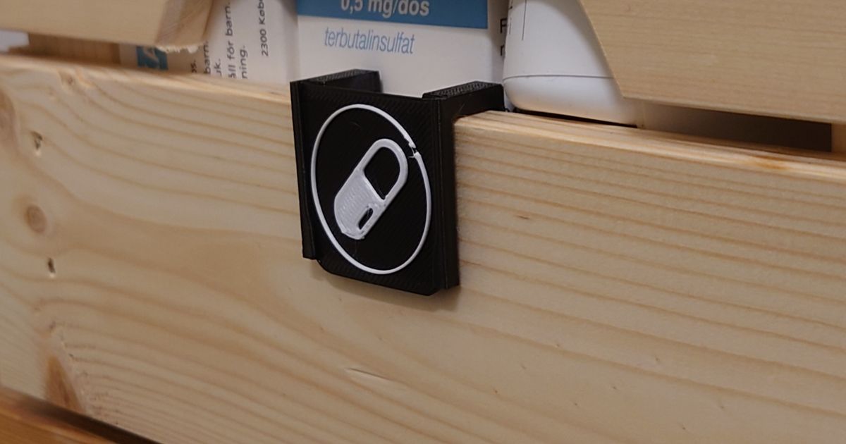 Box label and holder by Tysonsw | Download free STL model | Printables.com