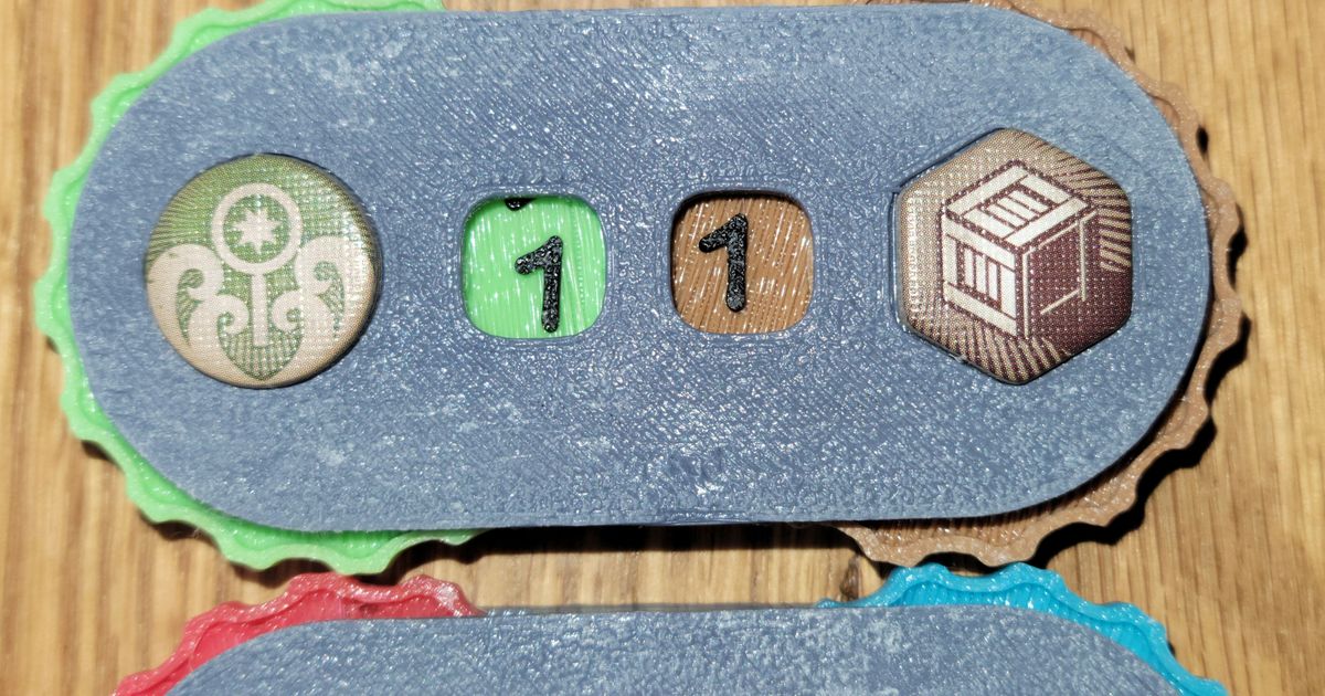 Arkham Horror LCG Counters von Frank Ranallo | Kostenloses STL-Modell ...