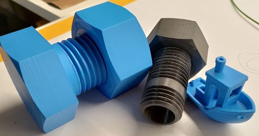 Hollow M42 bolt with nut by atoomnetmarc | Download free STL model ...