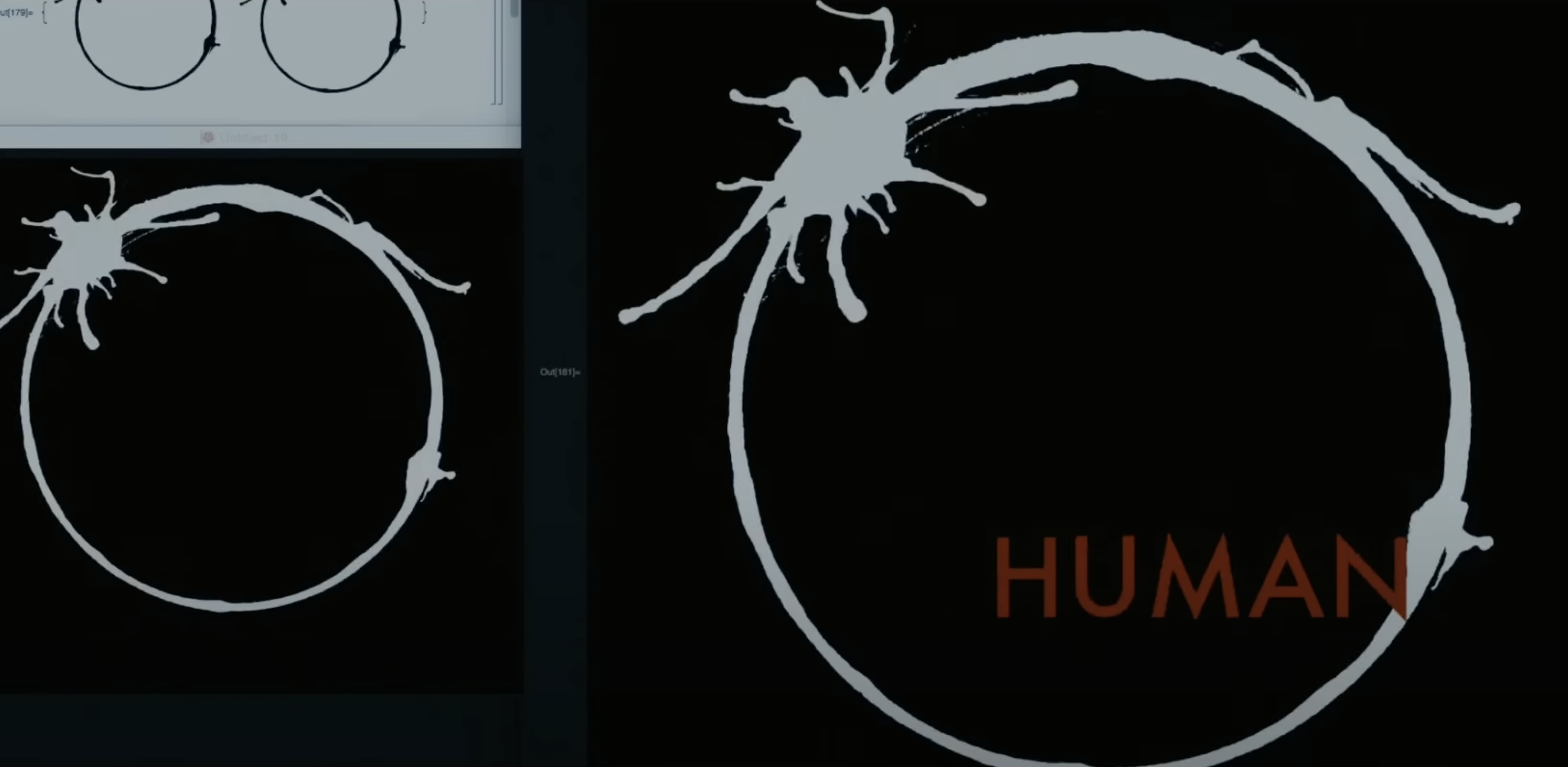 "Human" logogram pendant from the film "Arrival" by Nat | Download free ...