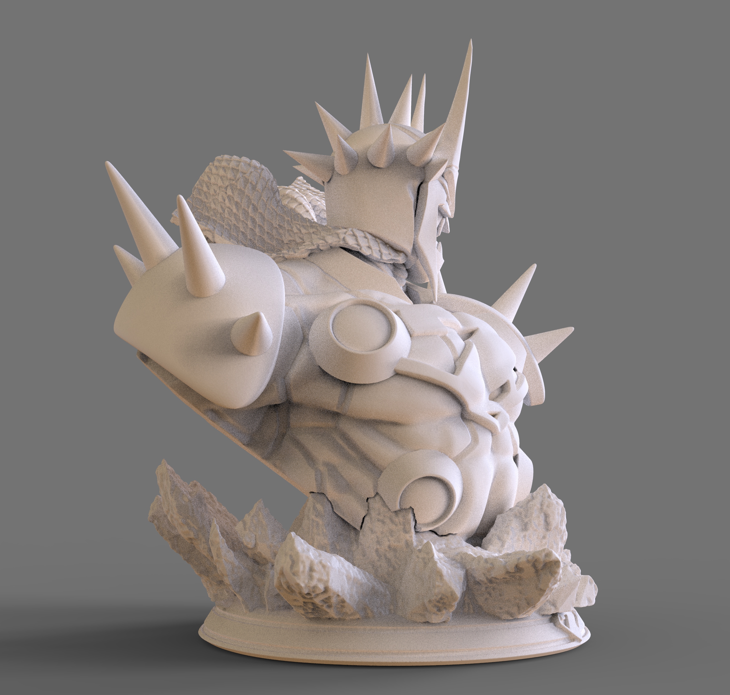 General Zod and Eqqus Superman villains krypton STL files free busts ...