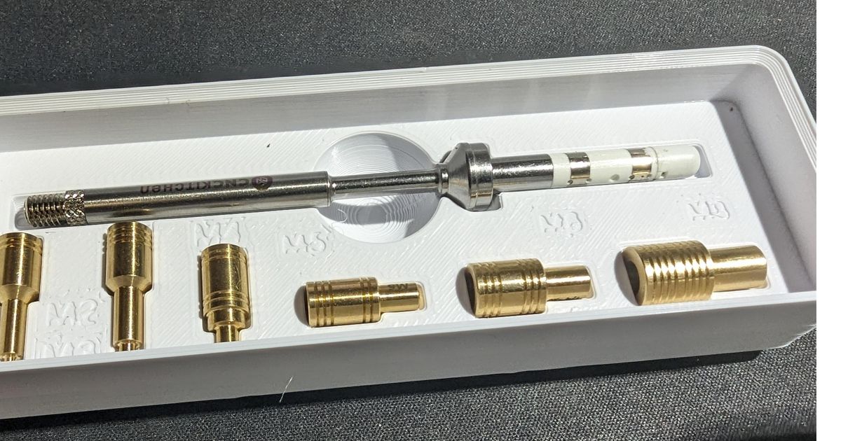 Gridfinity Storage Container for CNC Kitchens TS100 Heatset stackable ...