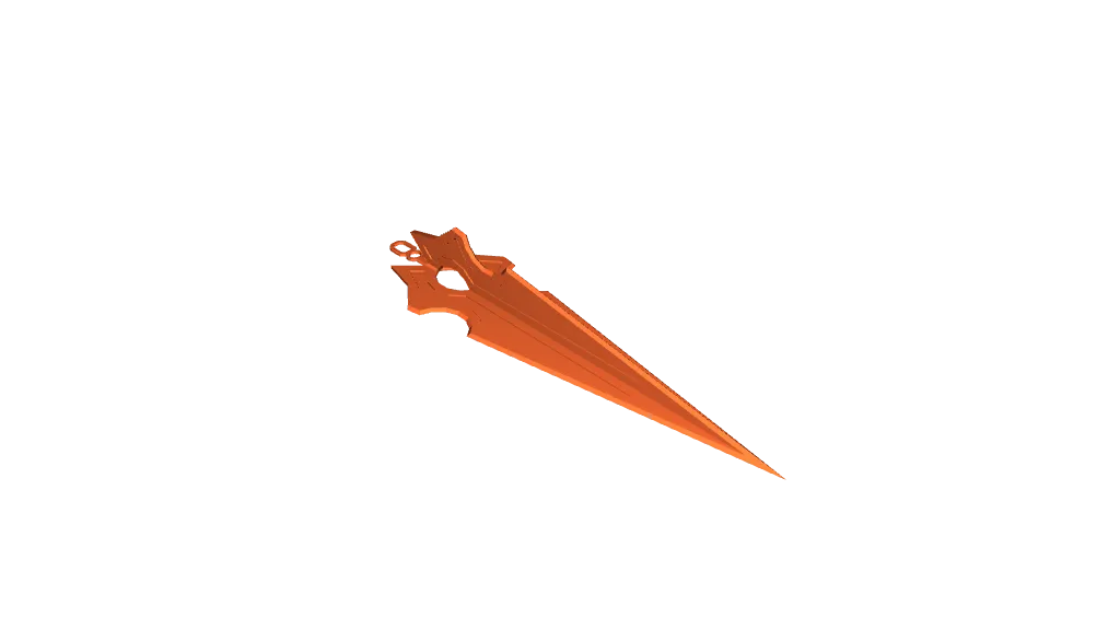 (Scorpion) Kunai rope dart by DannyD | Download free STL model ...