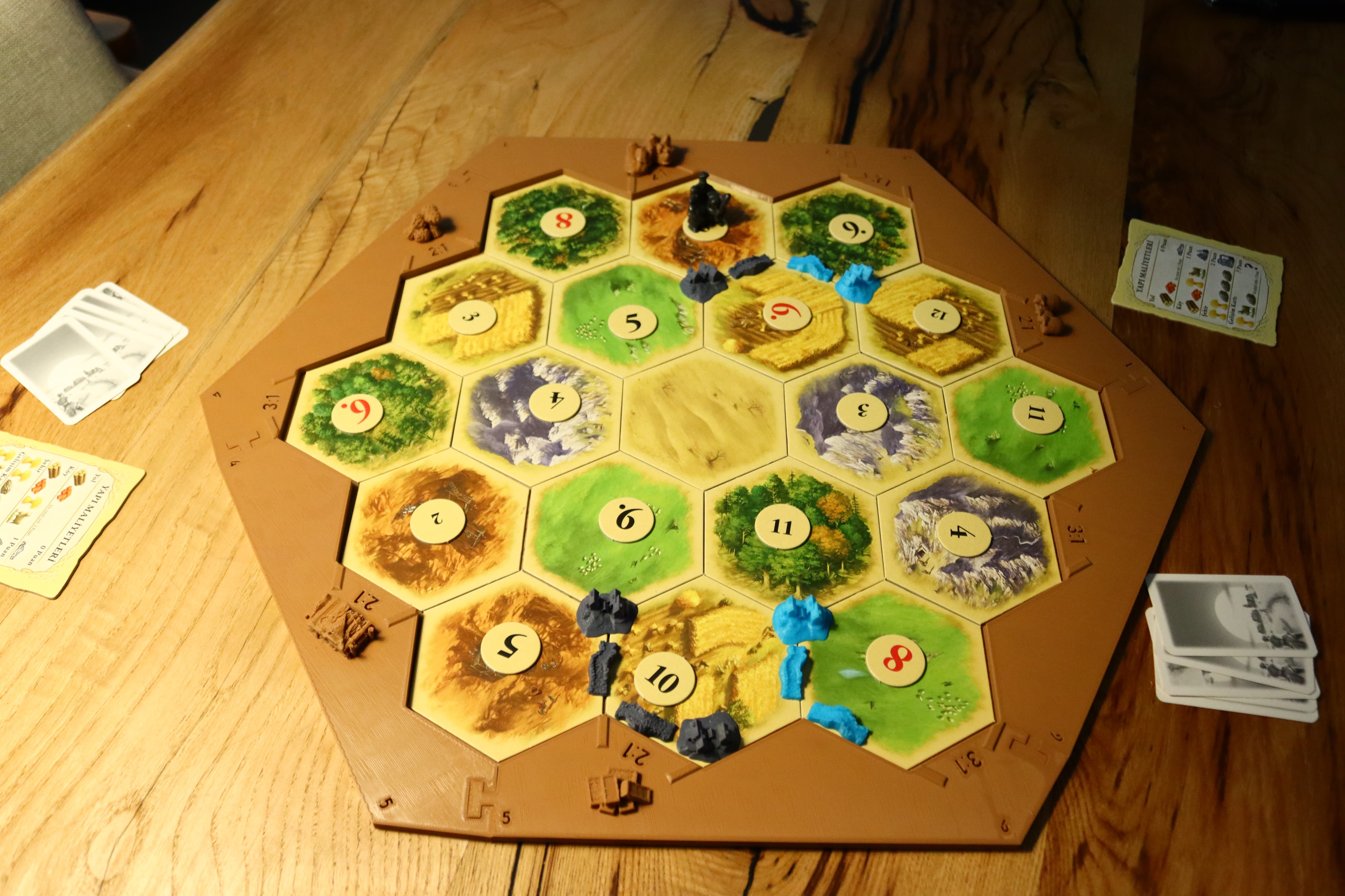 Catan - Frame and Full Settlers Set by Ali ÖZEL | Download free STL ...