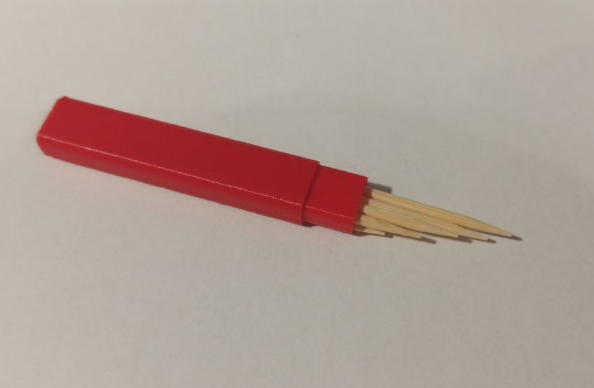 Toothpick box por Neuralhub | Descargar modelo STL gratuito ...