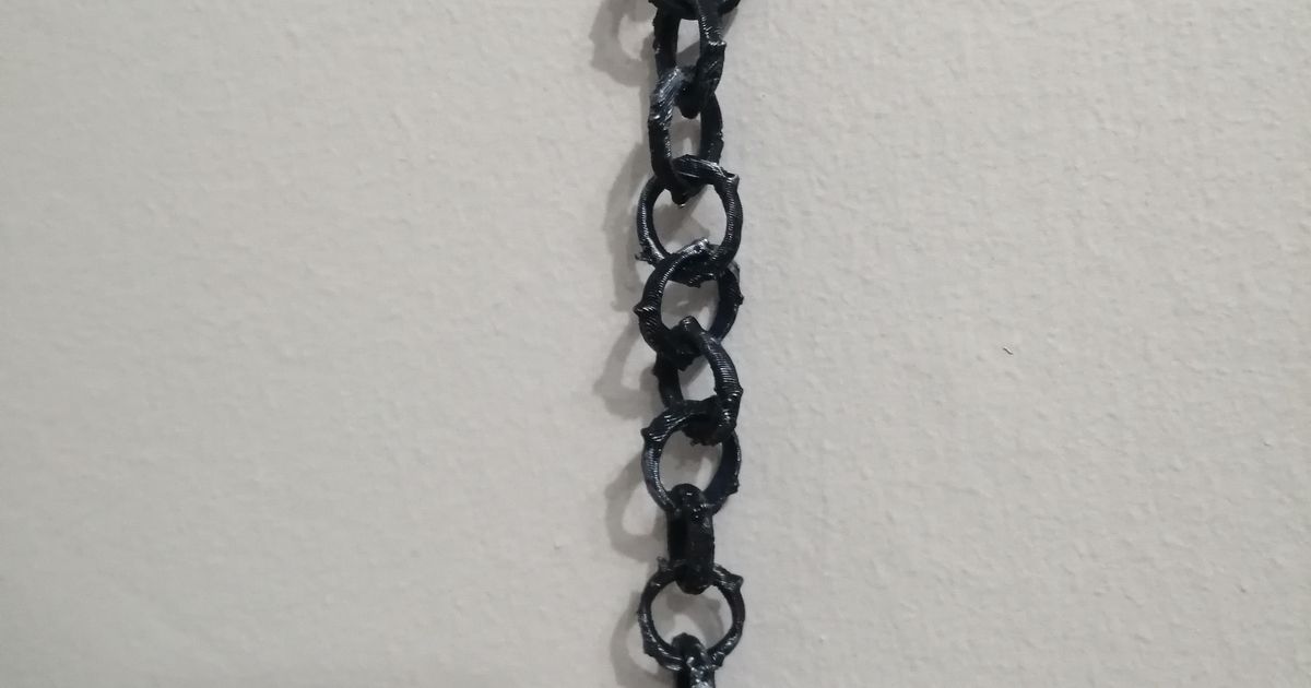 Spiked Chain by DannyD | Download free STL model | Printables.com