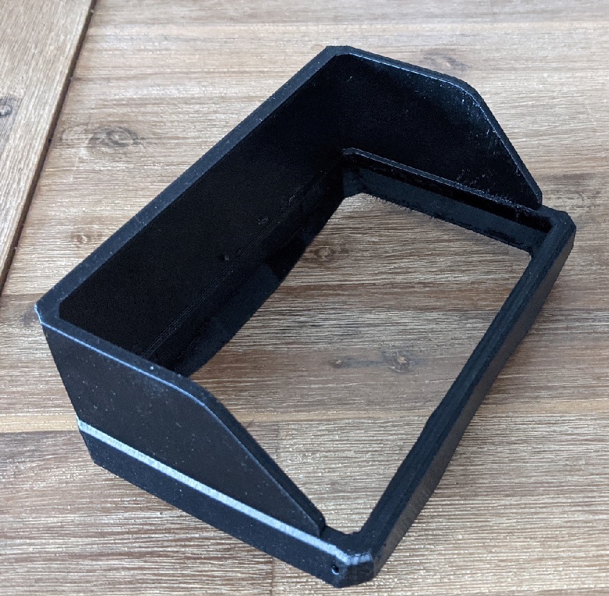 Garmin Zumo case XT with sunshade by c00lrunnings00 | Download free STL ...