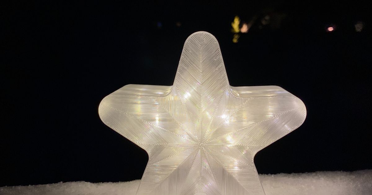 Frozen Star by Aeonfly | Download free STL model | Printables.com