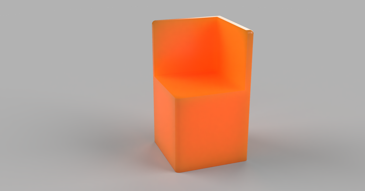 Square Corner Risers by cedarrapidsboy | Download free STL model ...