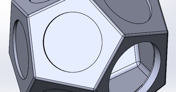 Dodecahedra Reference Marker by Levente Mészáros | Download free STL ...