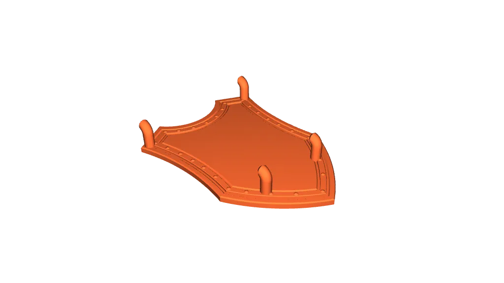 Shield / Sword Holder by PapaPooch | Download free STL model ...