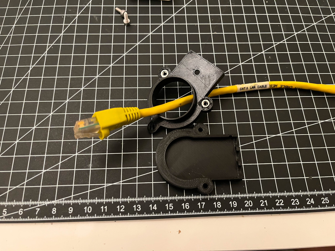 Cable duct for IKEA LACK von Mici | Kostenloses STL-Modell ...
