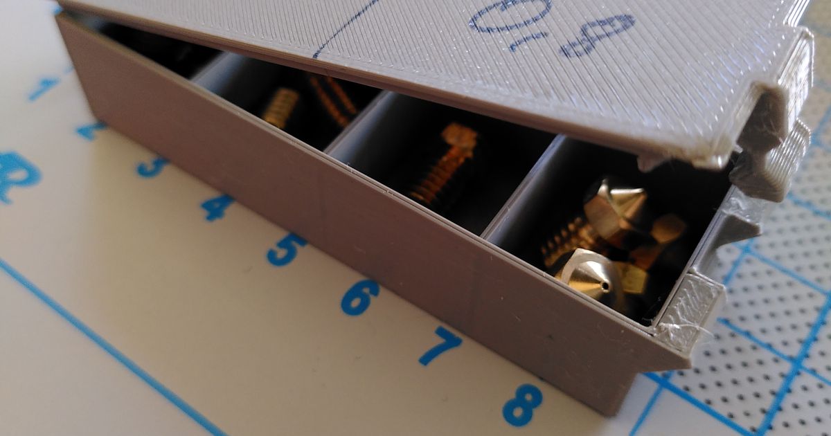 small screw box for Prusa Mini with compartments por sango | Descargar ...