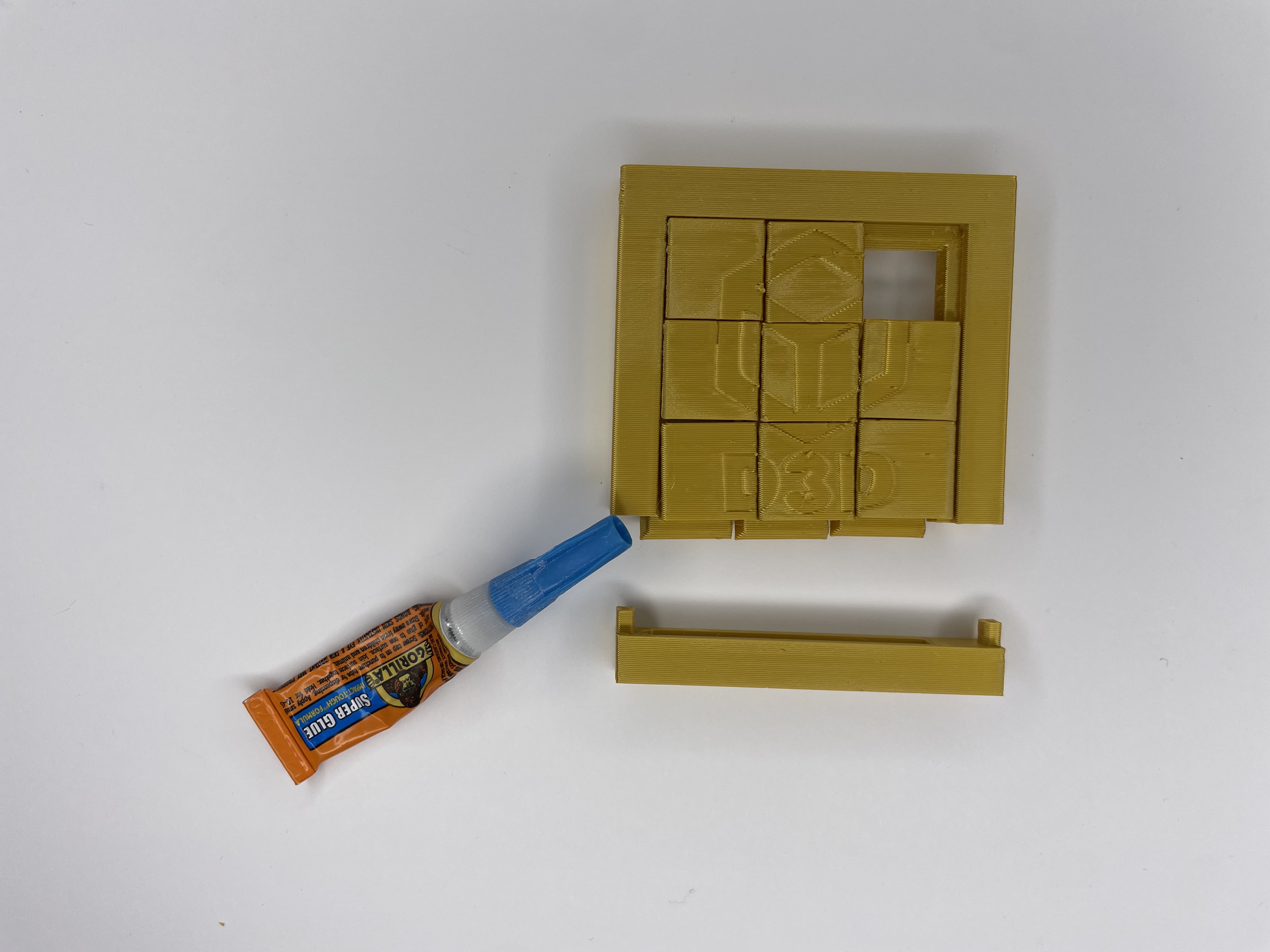 3X3 Slide Puzzle by Devise3D | Download free STL model | Printables.com