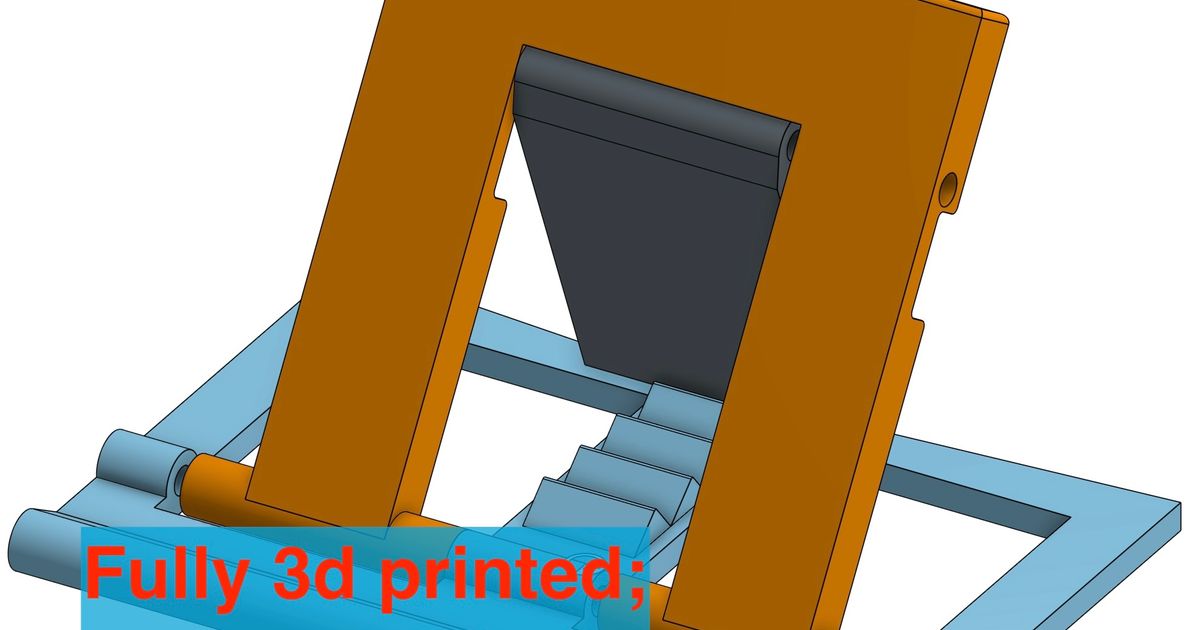 Collapsing Phone Stand | Fully 3d-Printed, No Supports par HexLad ...