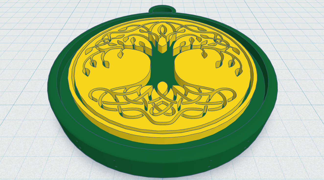 Celtic / Norse - Tree Of Life Pendent 33 by Peter Ennist | Download ...